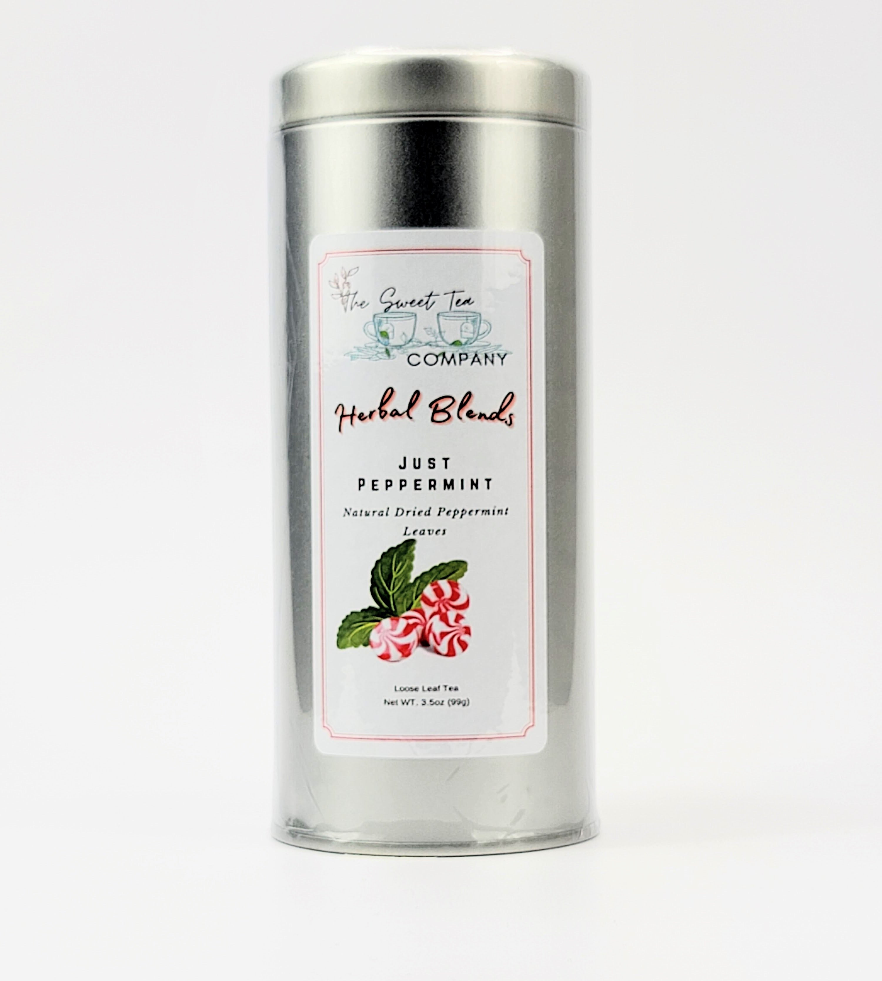 Peppermint Herbal Tea - Pure Dried Leaves | The Sweet Tea Company